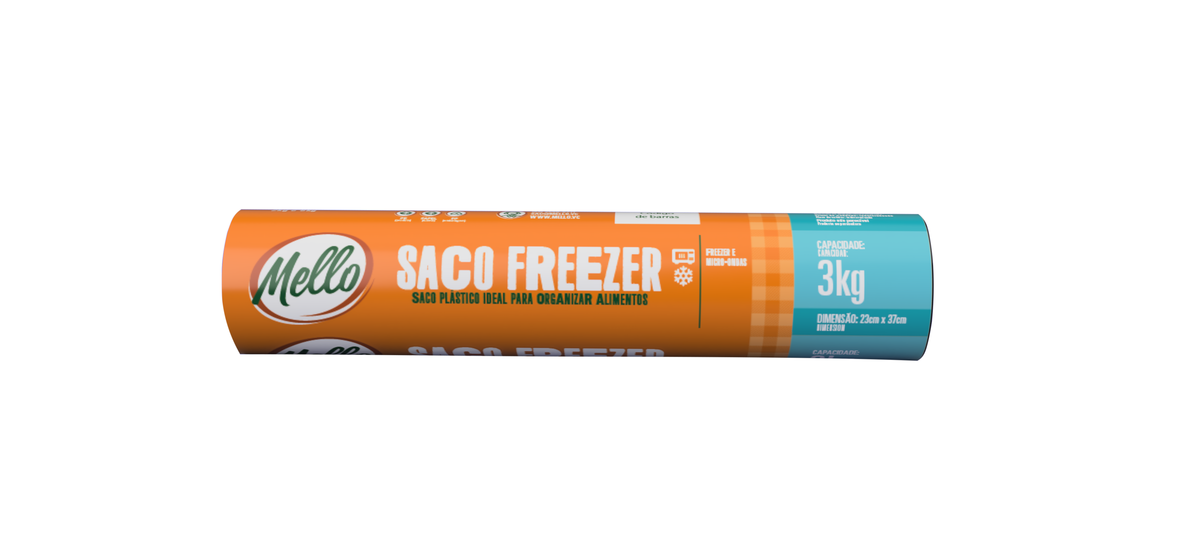 Saco Freezer 3kg – Mello